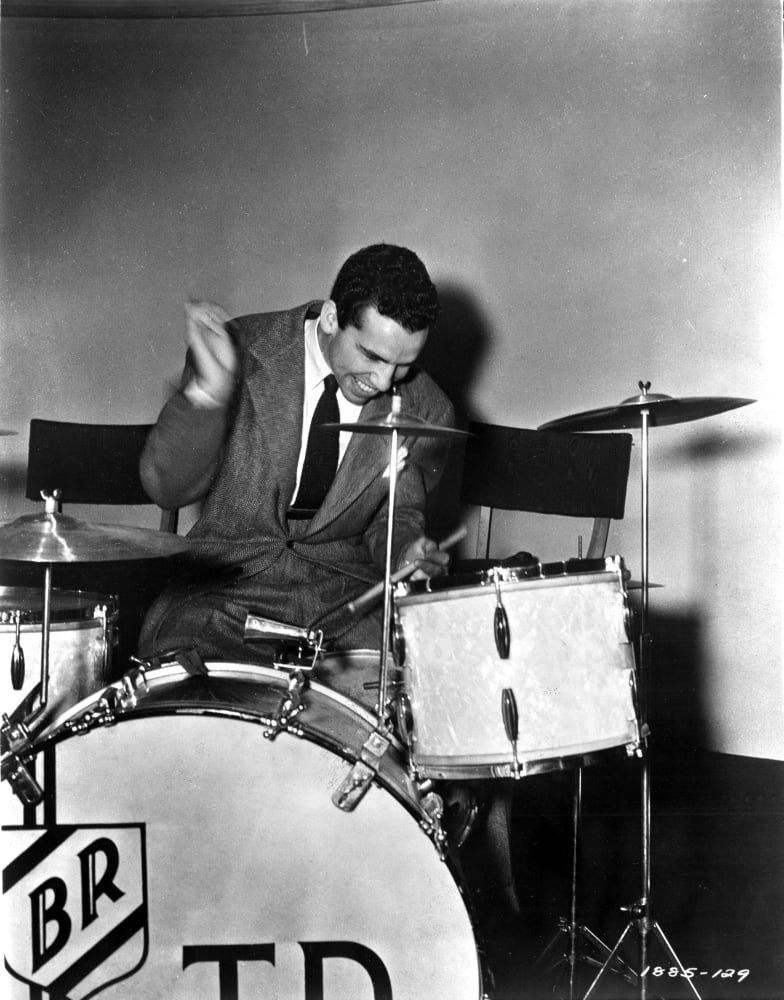 Buddy Rich playing the drums Photo Print (24 x 30) - Walmart.com