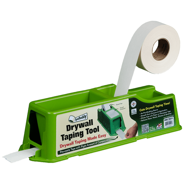 Buddy Tools TapeBuddy Drywall Taping Tool Fast Drywall Taper 20” Green ...