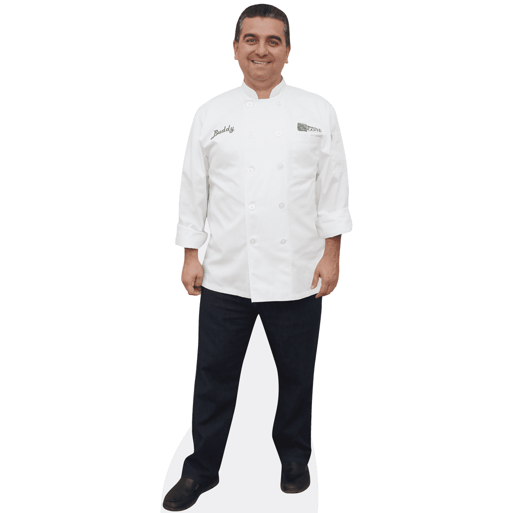 Buddy Valastro (Chef Whites) Mini Cardboard Cutout Standee - Walmart.com