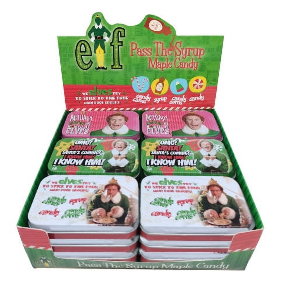 Buddy the Elf - Pass the Syrup Maple Candy Tin 1.5 oz. - Walmart.com