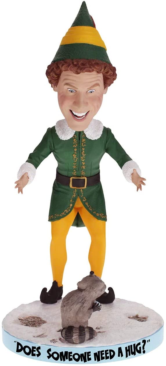 Buddy the Elf Raccoon Hug Bobblehead (9.3") - Walmart.com