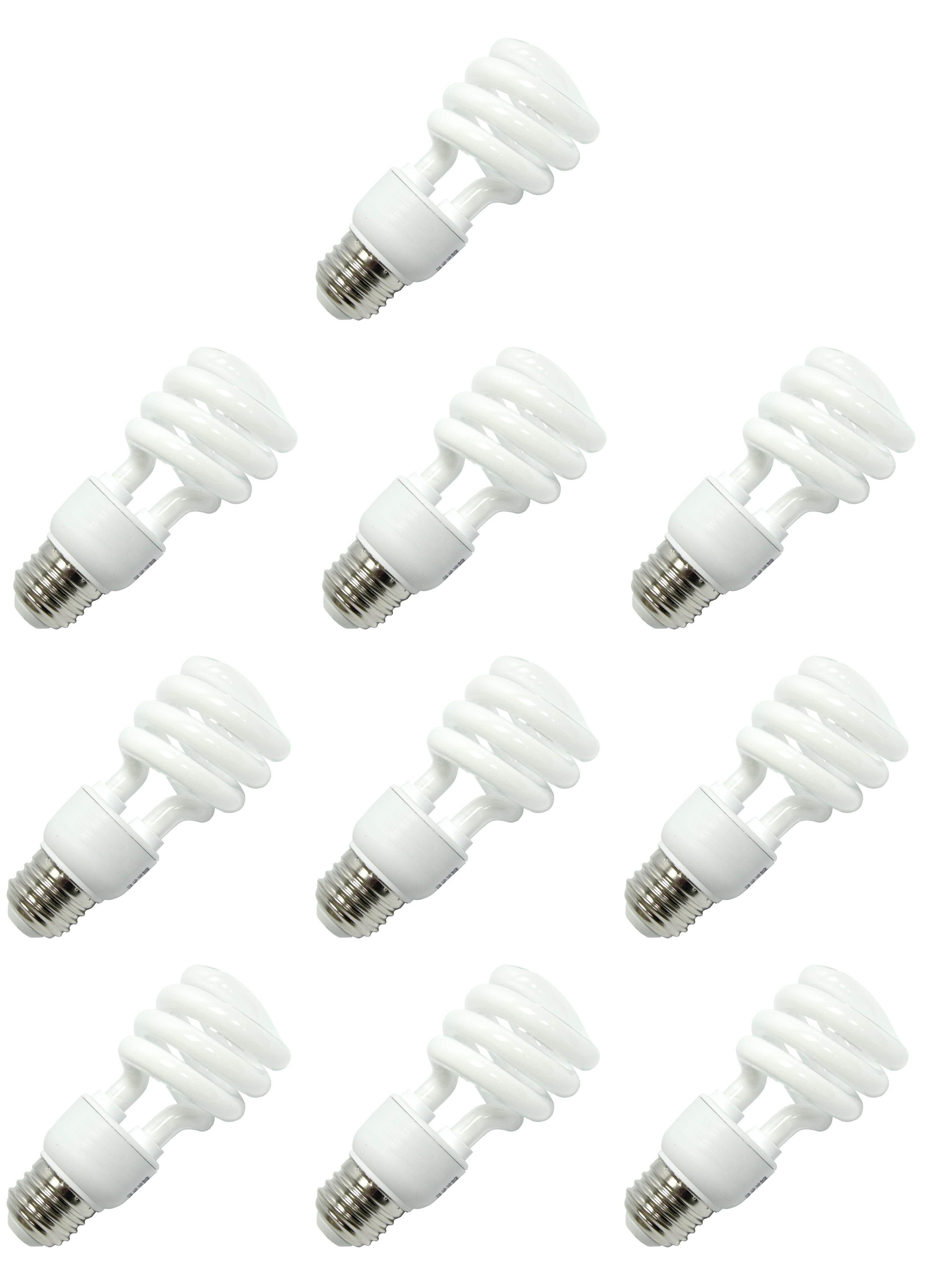 GE Lighting 42165 GE 9-watt Spiral CFL Bulb - Spiral - White - 9 W - 10 ...