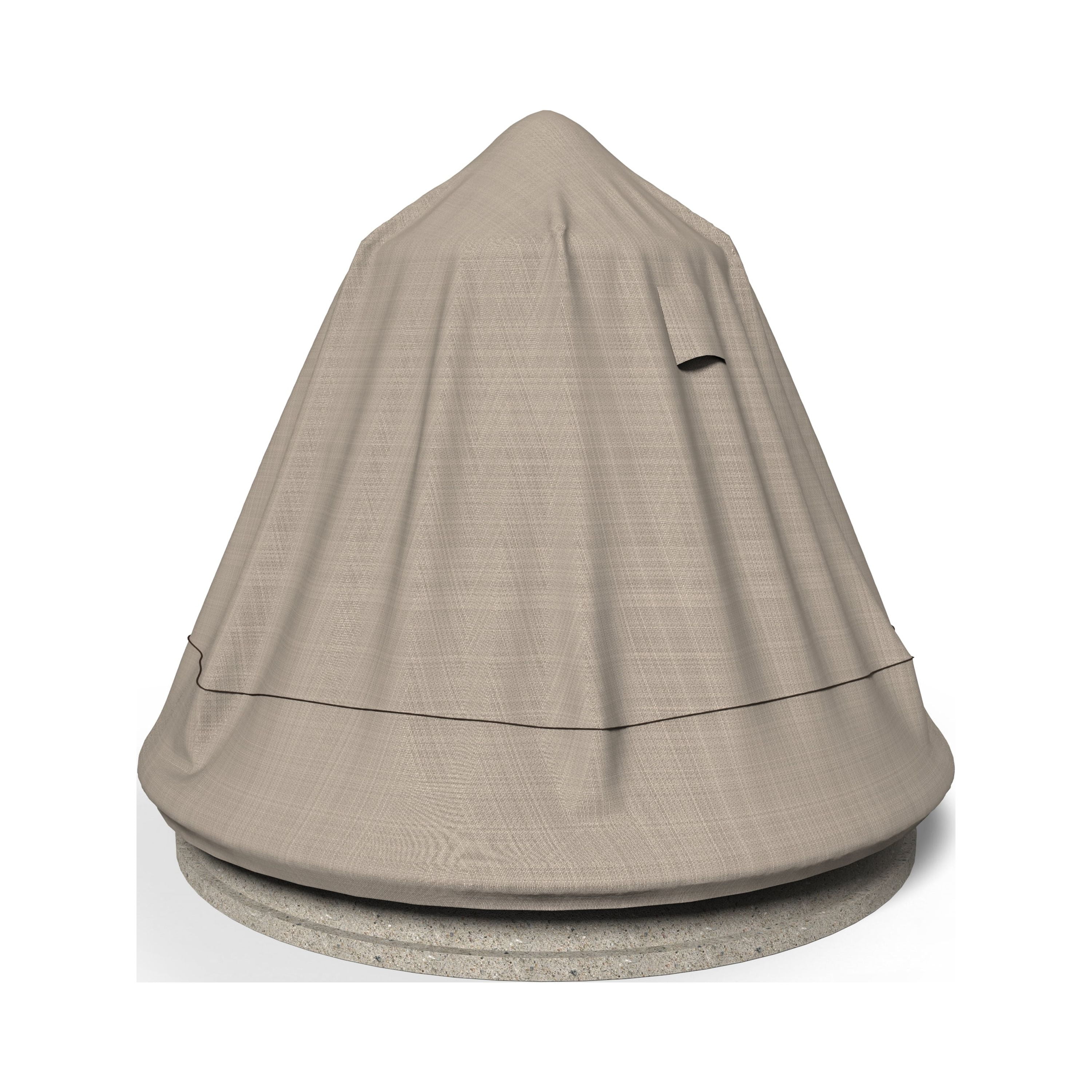Budge 48" High Brown / Beige Patio Outdoor Fountain Cover, English ...