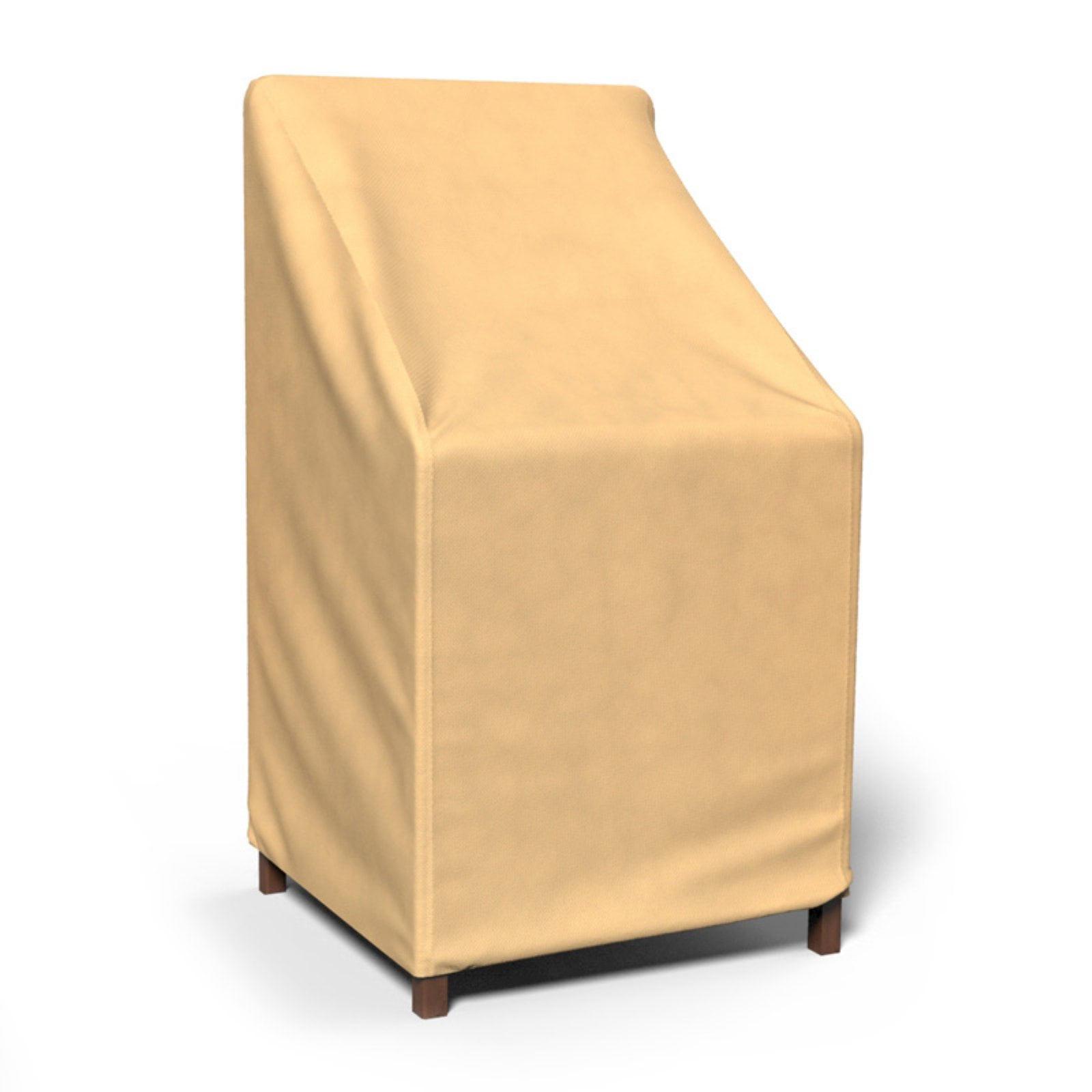 Budge 49" Nutmeg Patio Stacked Chair/Barstool Cover, All-Seasons ...