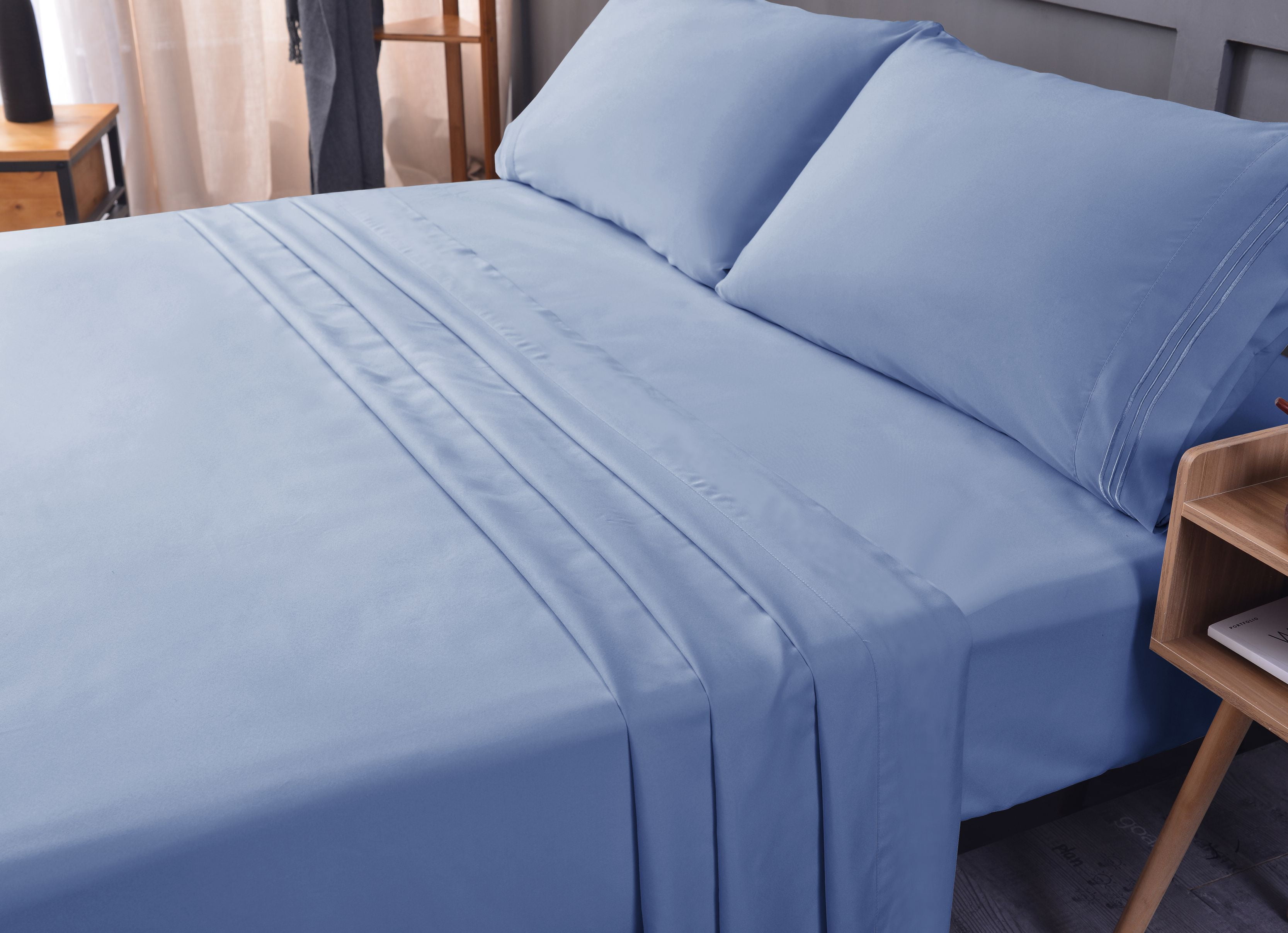 Budget Bamboo King Size Pillowcase Set of 2-Ultra Soft & Cool-Silky-For ...