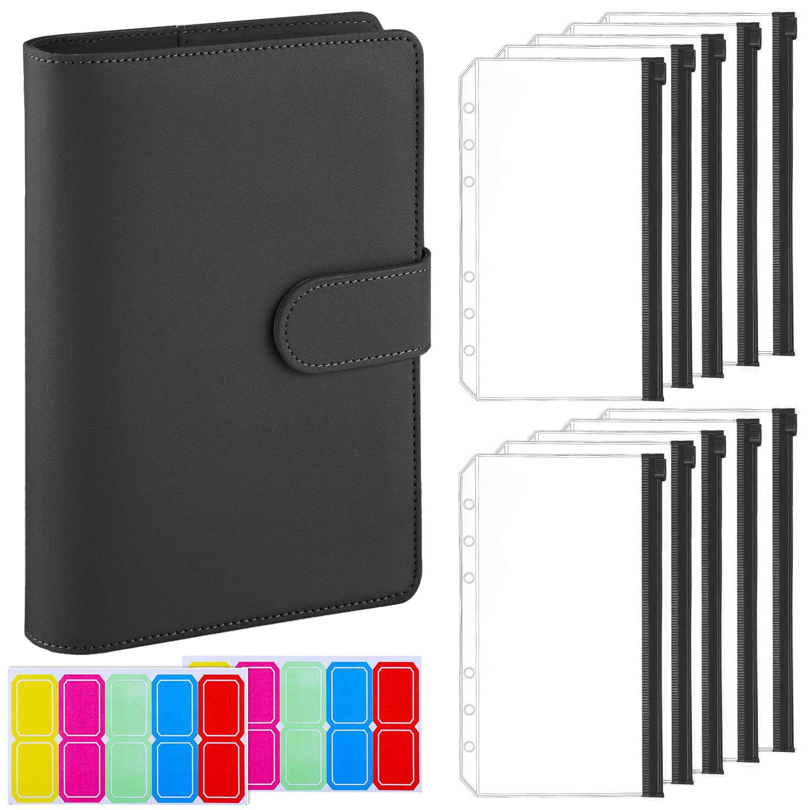 Budget Binder, Cash Envelopes for Money Saving, Ring Binder with ...