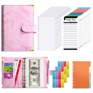 Budgetizer Planner Book for Finances - Cash Envelope Pocket Organizer ...