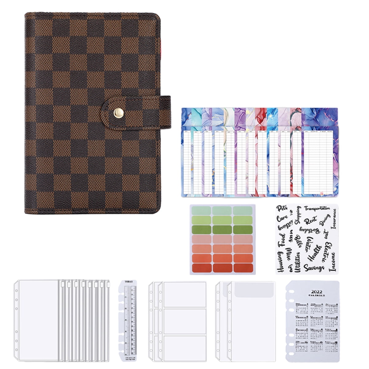 Budget Binder With Cash Envelope Budget, A6 Save Binder, Budget Binder ...