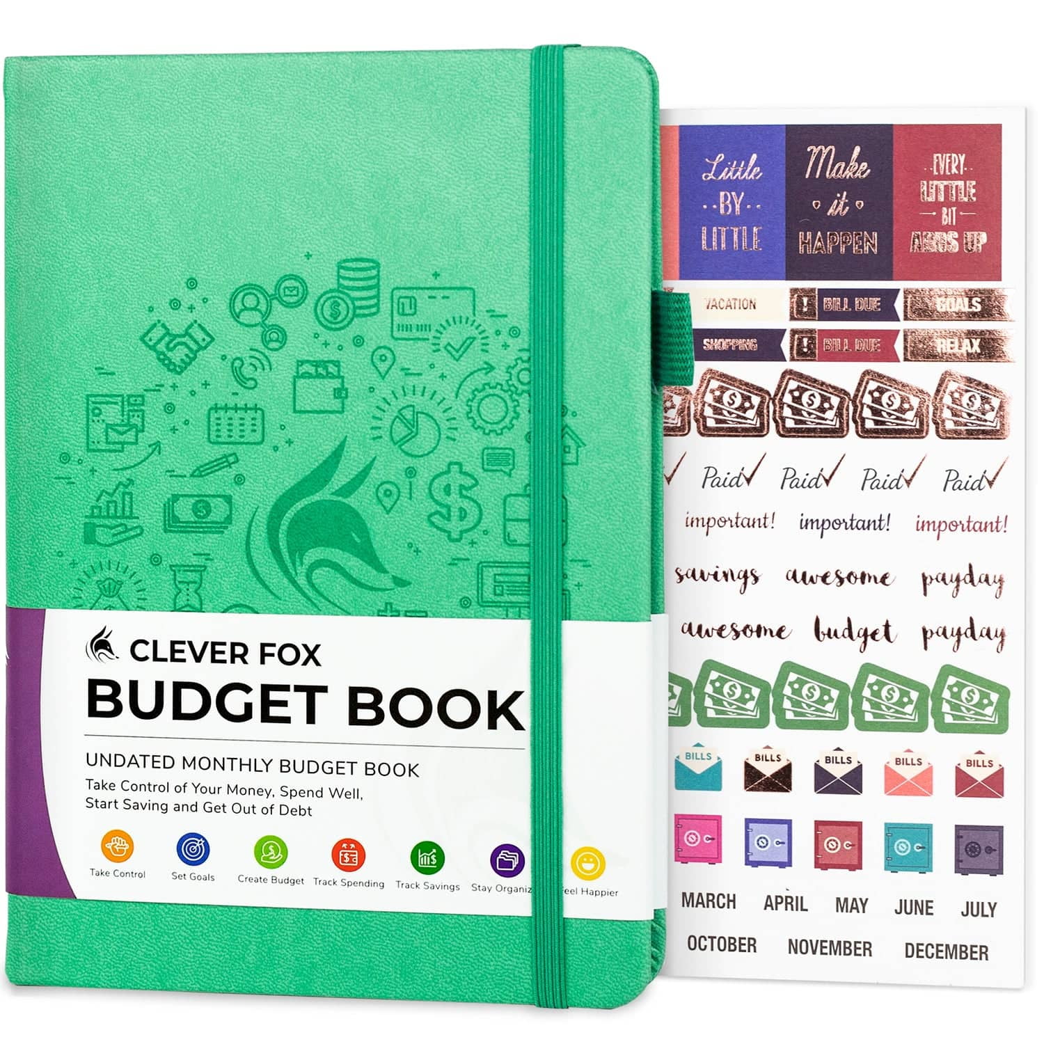 Budget Book - Track Expenses & Save More Money - Walmart.com