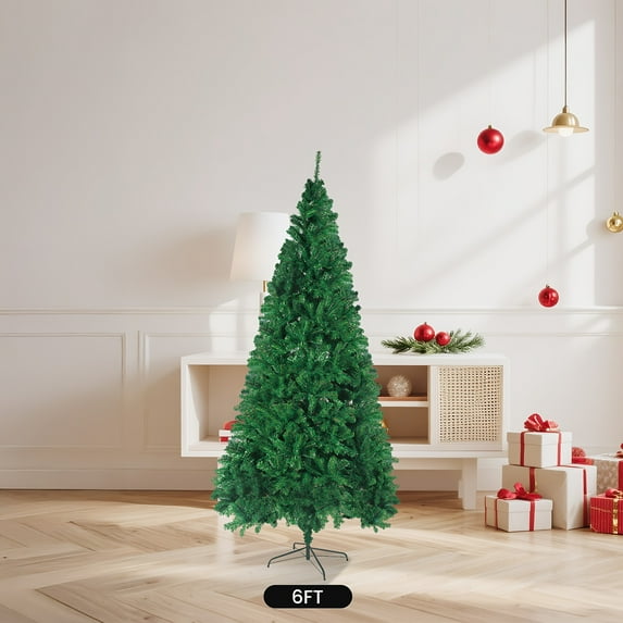 Budget-Friendly Foldable Artificial Christmas Tree - Realistic Pine ...