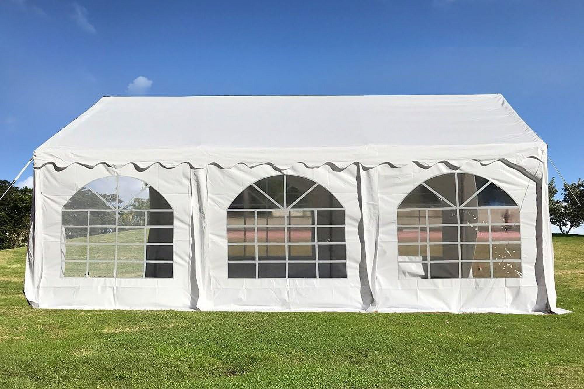 Budget PVC Party Tent, Heavy Duty Wedding Tent Canopy, Outdoor Event ...