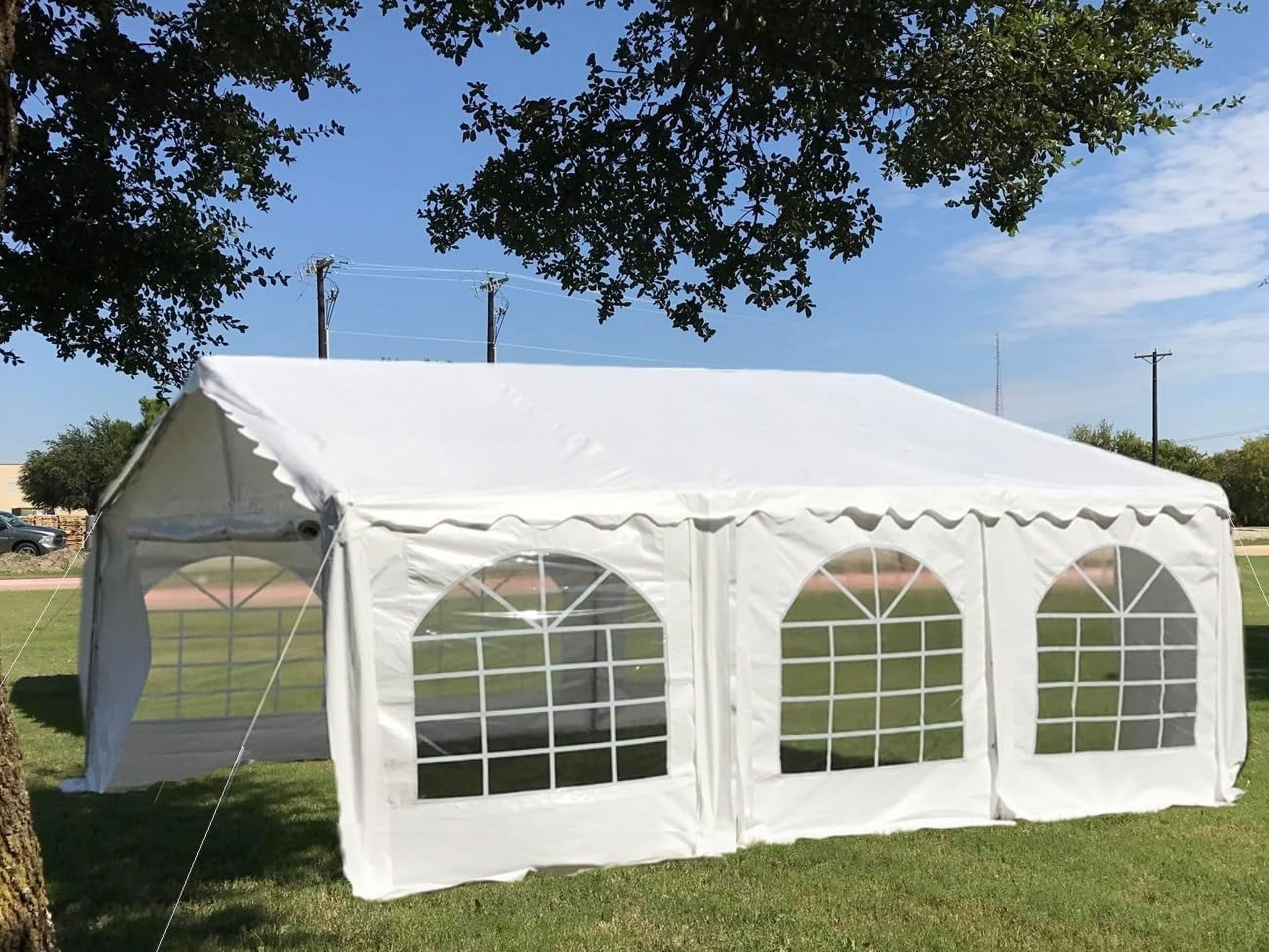 Budget PVC Party Tent - White,Wedding Tent, Outdoor Event Canopy ...