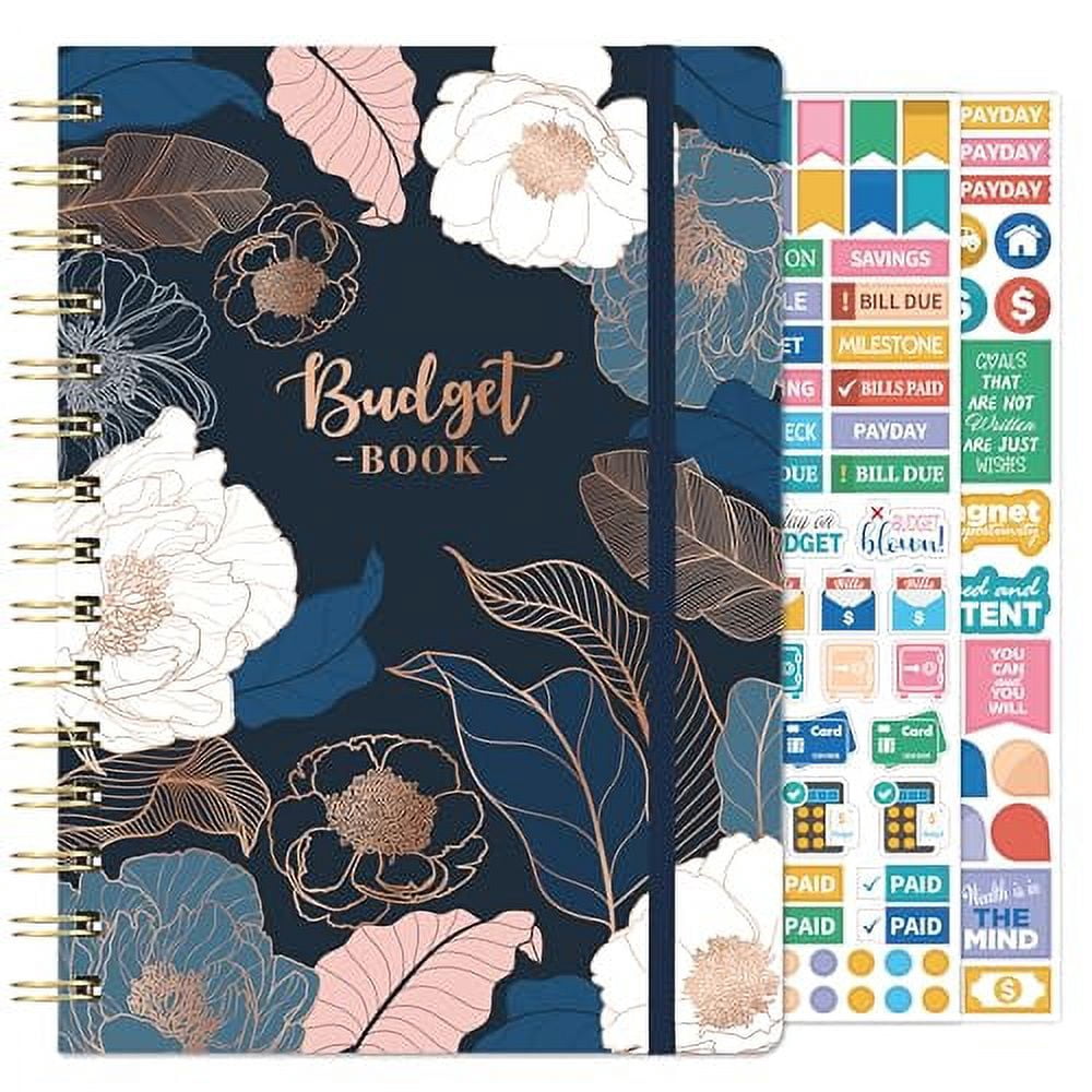 Budget Planner - Budget Book with Bill Organizer and Expense Tracker, 6 ...