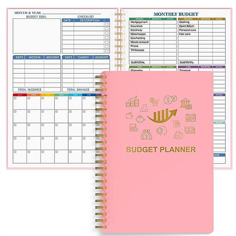 Budget Planner - Monthly Finance Organizer with Expense Tracker ...