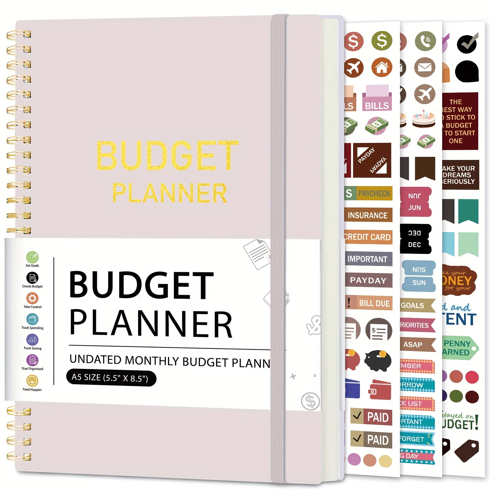 Budget Planner for Teens by TREES - Monthly Finance Organizer with ...