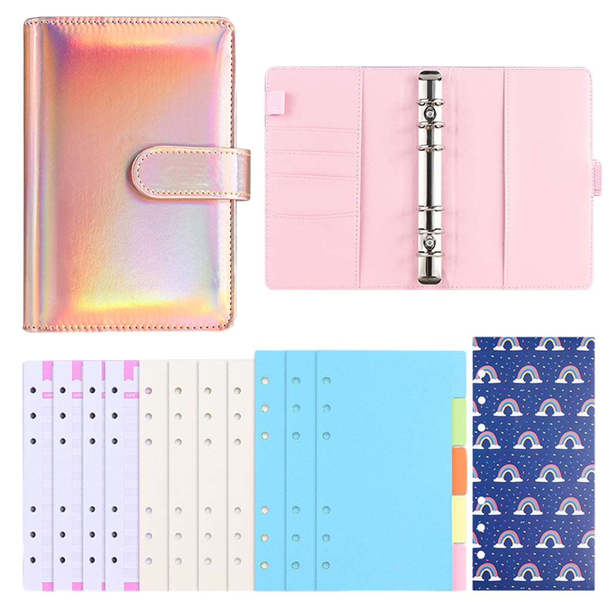 Budget binder with zipper envelope, A6 binder Cash Envelope Budget ...