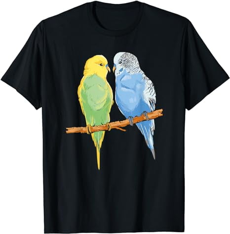 Budgie Birds Budgerigar Parakeet Owner Mom Women Kids T-Shirt - Walmart.com