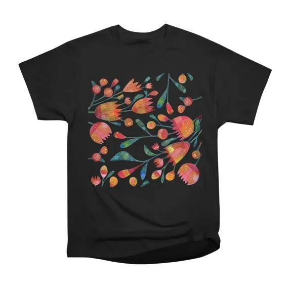 Buds and Flowers T-Shirt Tee Gift For Him Merch For Her Apparel For ...