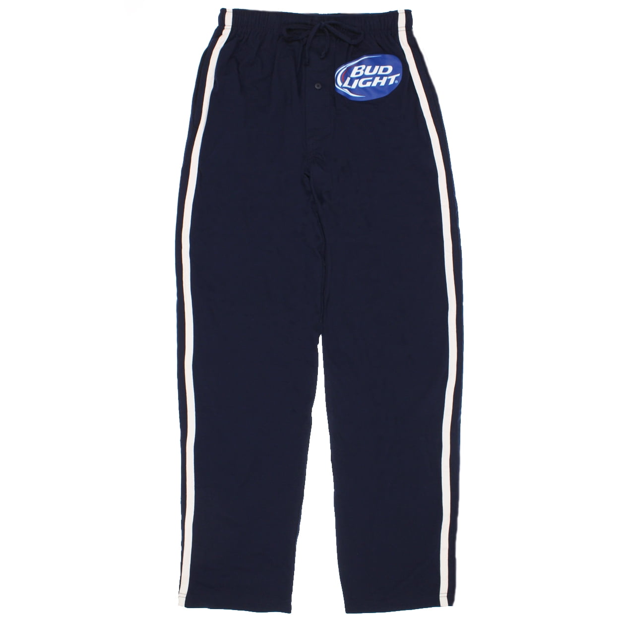 Budweiser Bud Light Mens Lounge Pants (X-Large, Bud Light Navy ...
