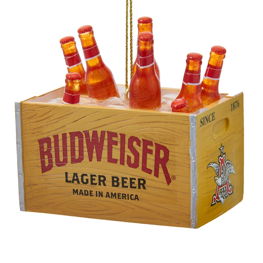 Budweiser Case With Ice Ornament AB2191 New - Walmart.com