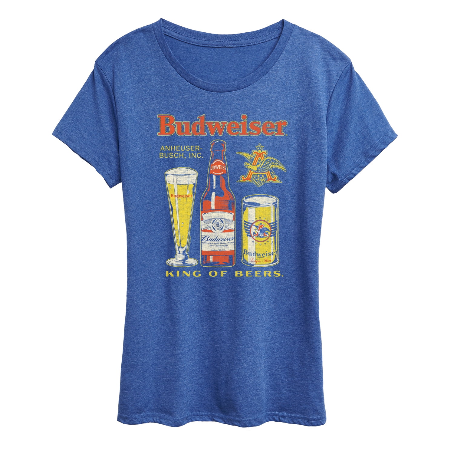 Budweiser - Classic Lineup - Women's Short Sleeve Graphic T-Shirt ...