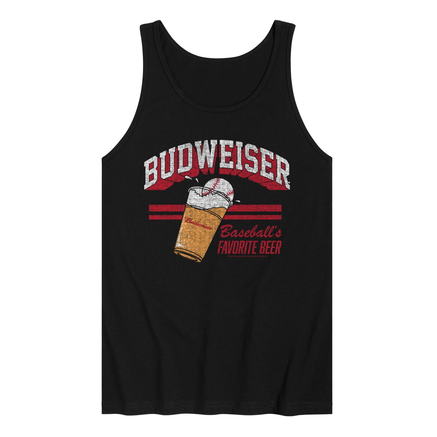 Budweiser - Cup Baseball - Men's Sleeveless Graphic Tank - Walmart.com