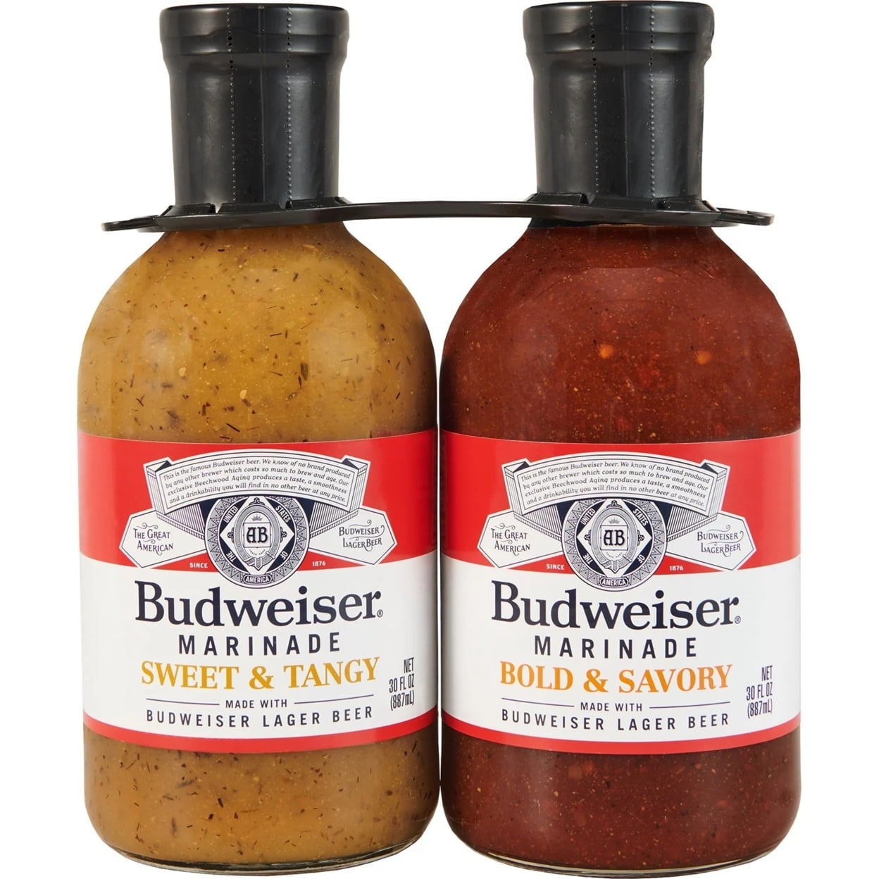 Budweiser Beer Marinade Variety Pack, Sweet & Tangy and Bold & Savory ...
