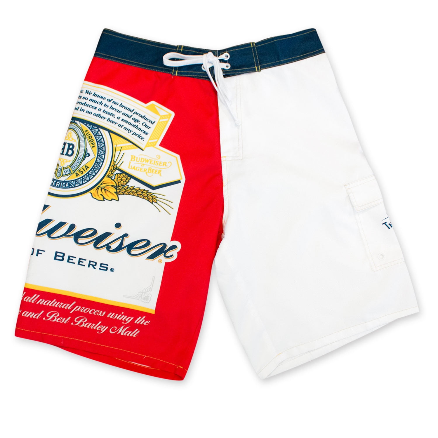 Budweiser Men's Bottle Label Board Shorts - Walmart.com