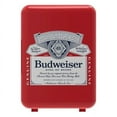 Budweiser Retro Small Electric Beverage Drink Fridge - Portable 6-Can ...