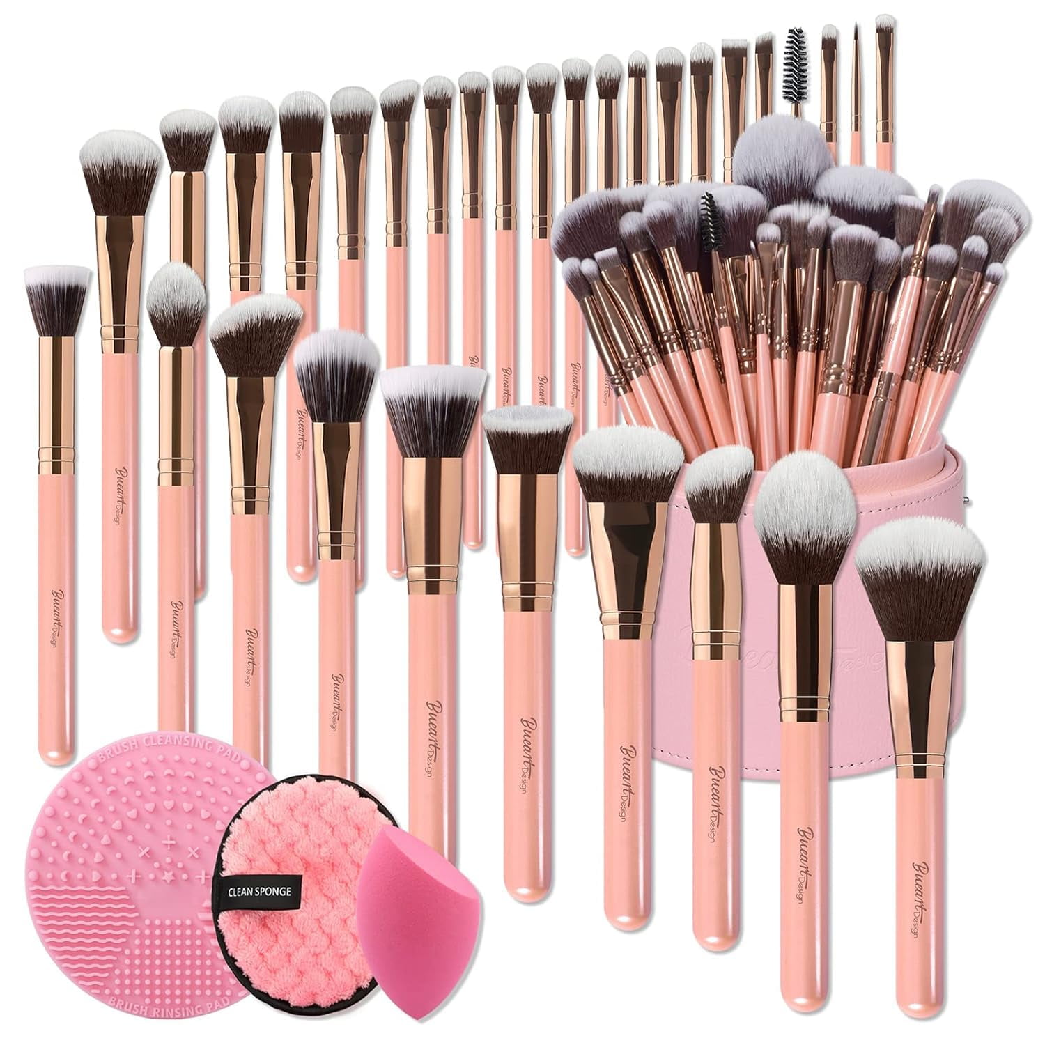 Bueart Design Labeled 30Pcs CM31 Professional Luxury Makeup Brushes set ...