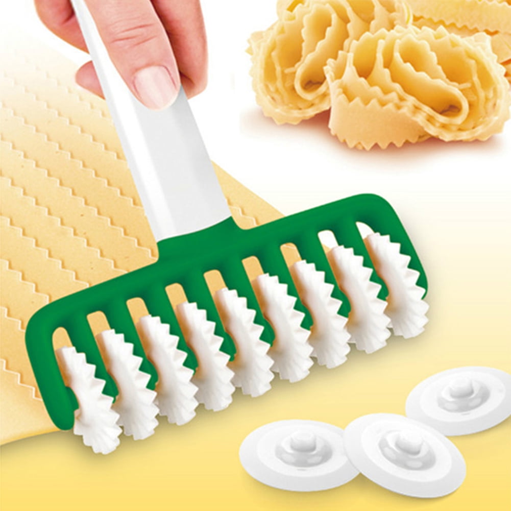 Bueautybox Fondant Ribbon Cutter Wheel Roller Pastry Mold Dough ...