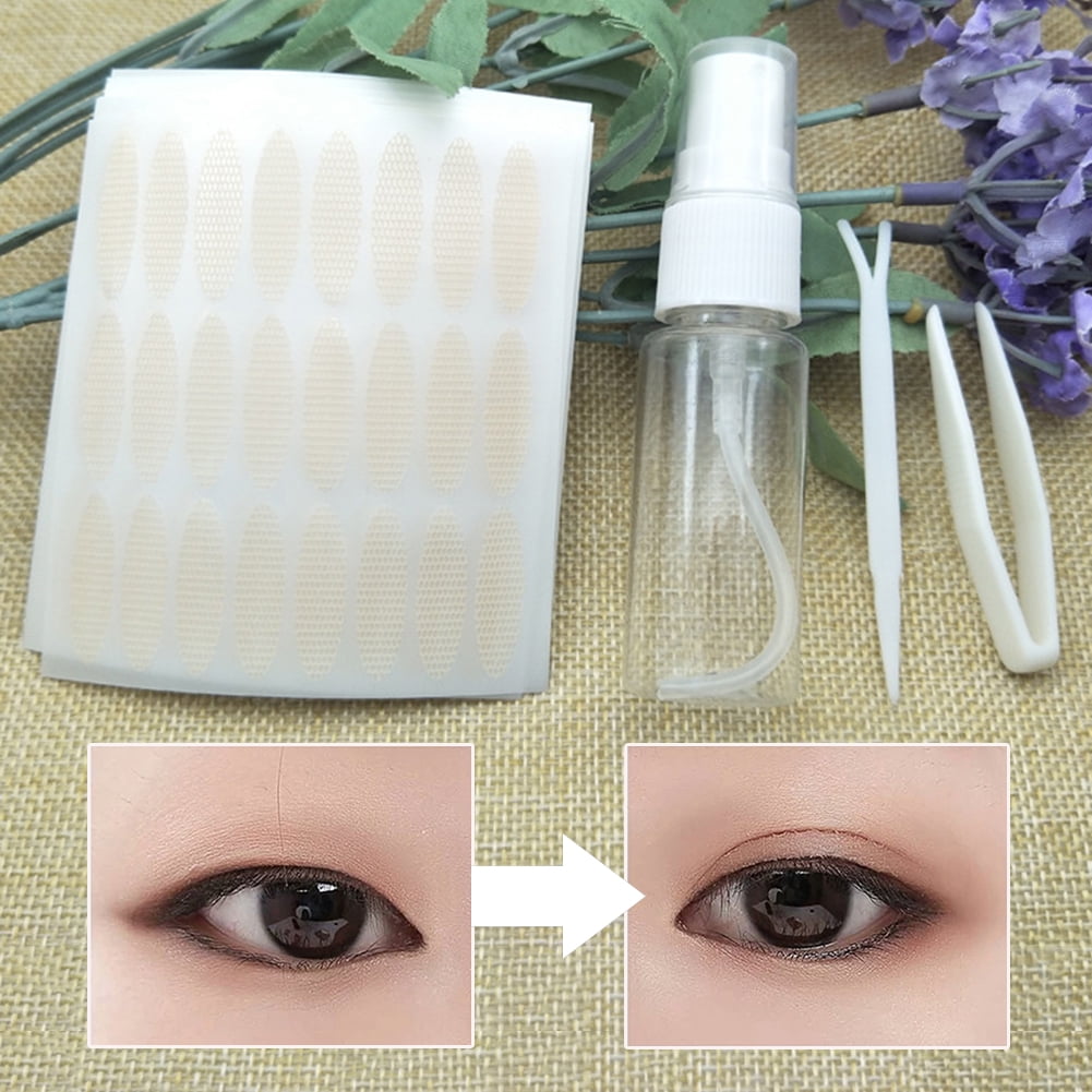 Bueautybox Makeup Breathable Lace Eyelid Tape Invisible Single Side ...