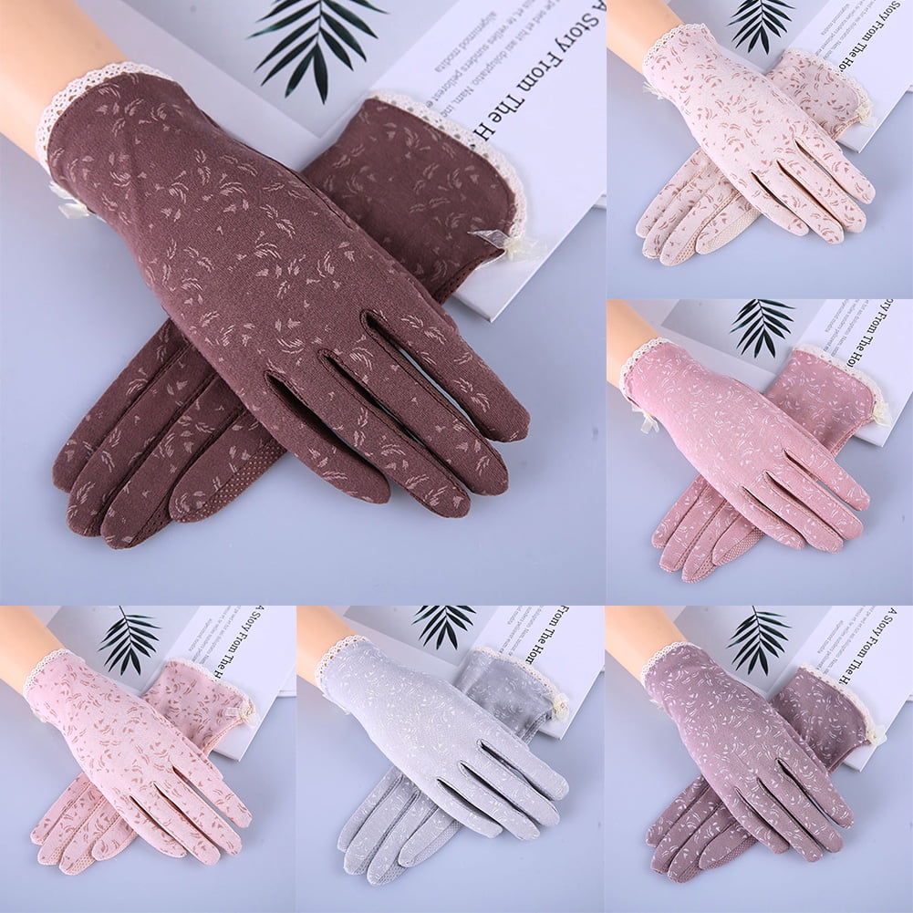 Bueautybox Sun Protective Gloves UV Protective Gloves Touchscreen ...