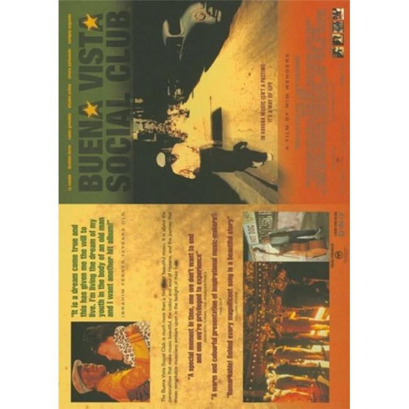 Buena Vista Social Club Movie Poster - 11 x 17 in. - Walmart.com