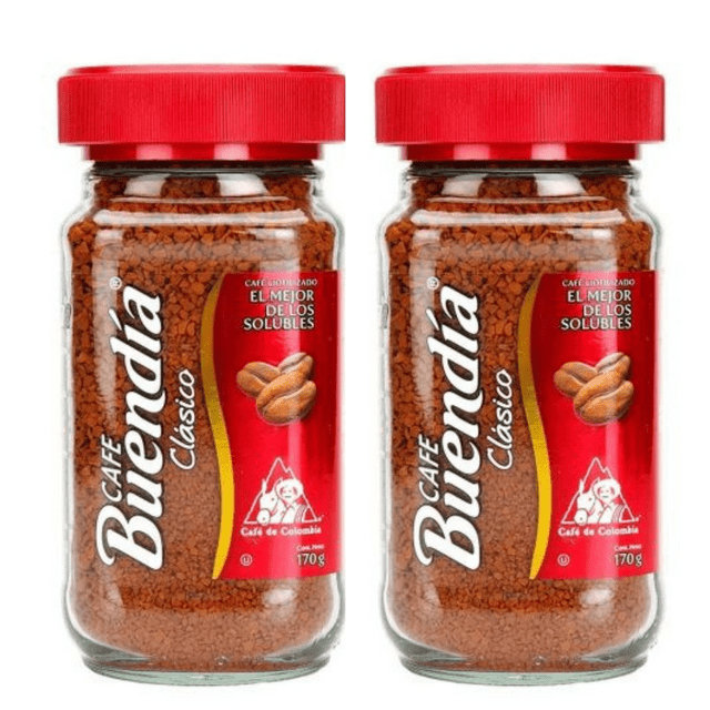 Buendia Instant Coffee Classic Coffee (2 pack) 100% Colombian Coffee ...