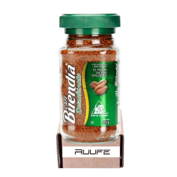 Buendia Instant Coffee Decaffeinated Coffee 100% Colombian Coffee- Café ...