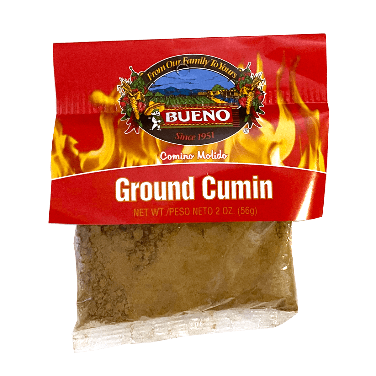 Bueno Foods Ground Cumin, 2 oz - Walmart.com