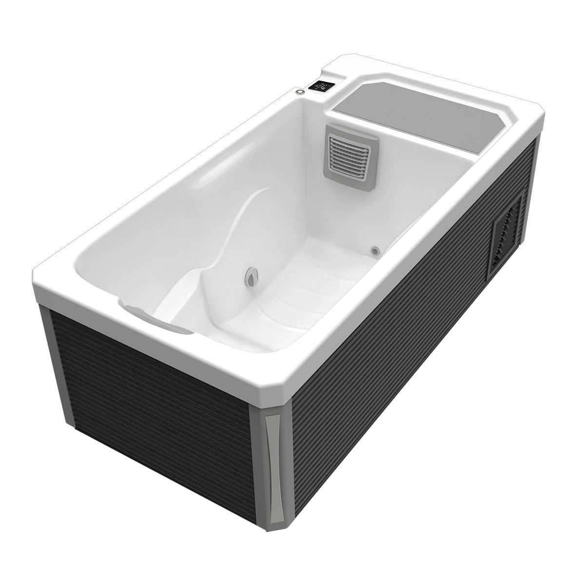 Bueno Spa Alaska Pro Acrylic Cold Plunge Ice Bath with Heater/Chiller ...