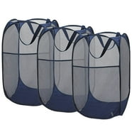 Mainstays Pop up Spiral Laundry Hamper, Rich Black - Walmart.com