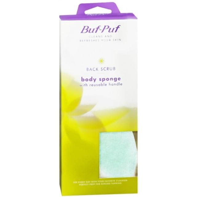 Buf-Puf Back Scrub Body Sponge 1 Each - Walmart.com