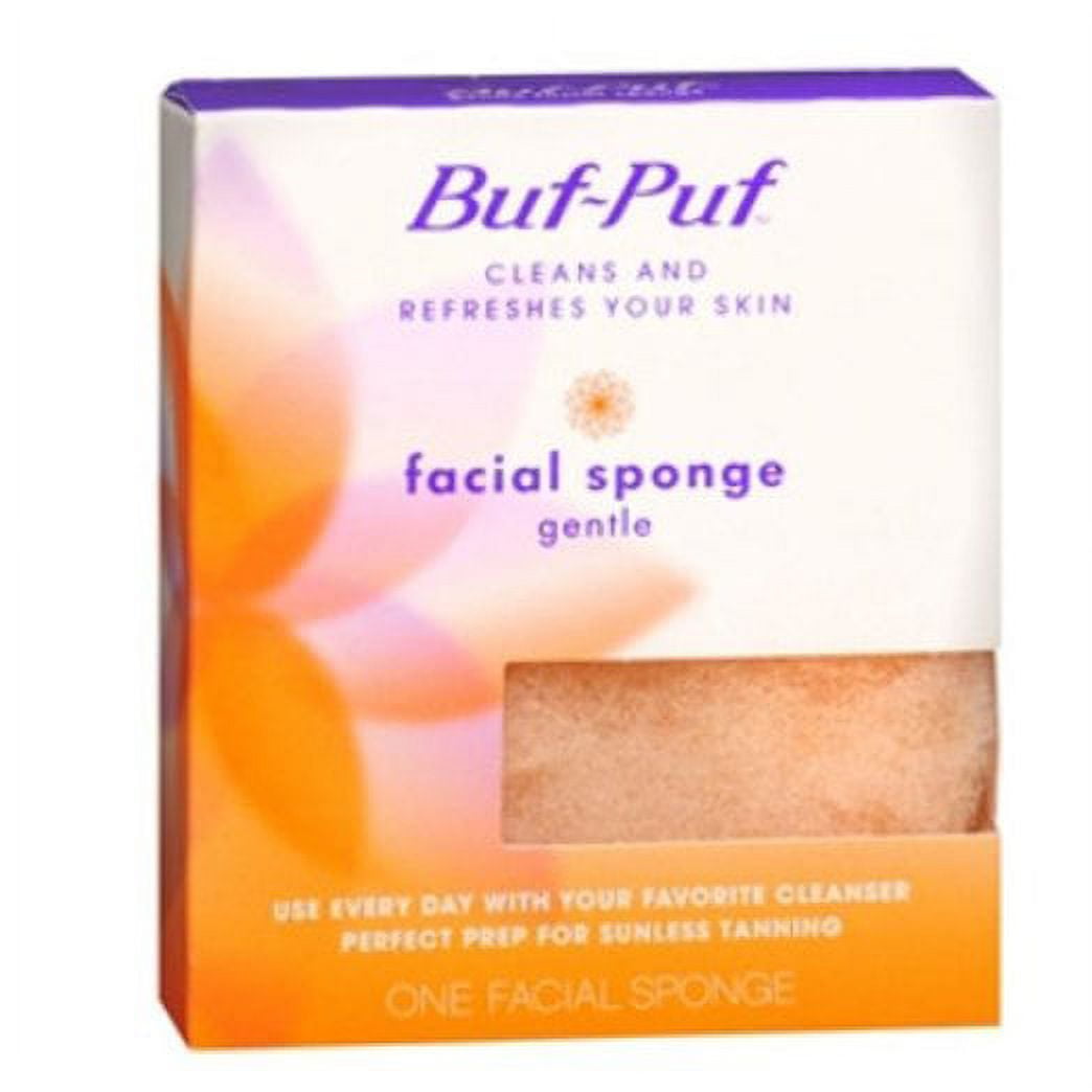 Nexcare Buf-Puf Gentle Facial Sponge for Skin Care, 1 Unit - Walmart ...
