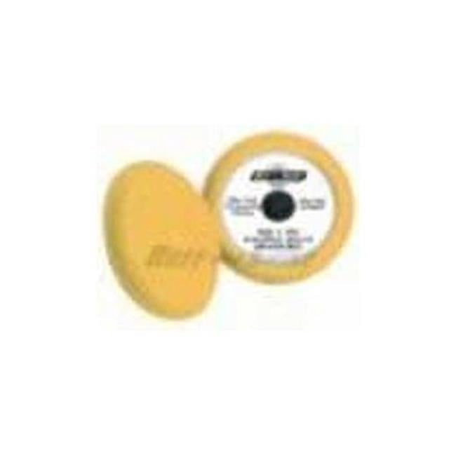 Buff And Shine 9 in. Center Tee Yellow Foam Light Compounding - Walmart.com