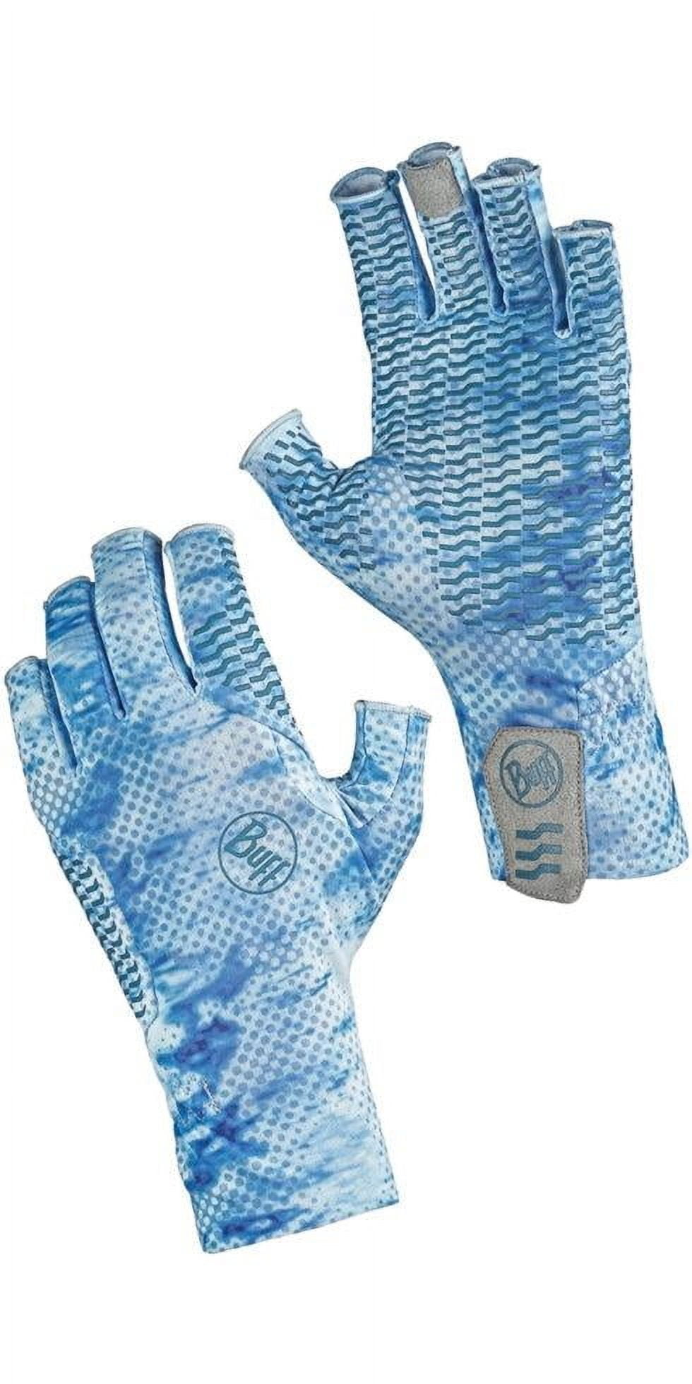 Buff Aqua Glove Camo Blue, Small Gloves - Walmart.com