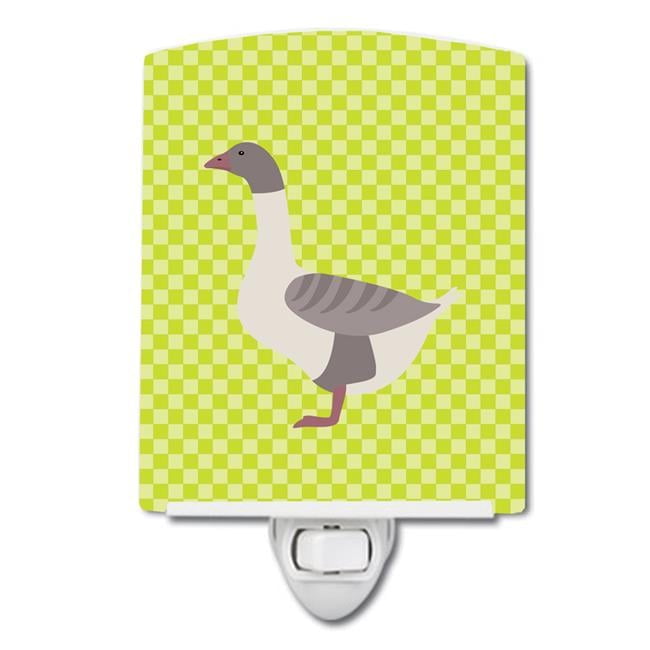 Buff Grey Back Goose Green Ceramic Night Light - Walmart.com