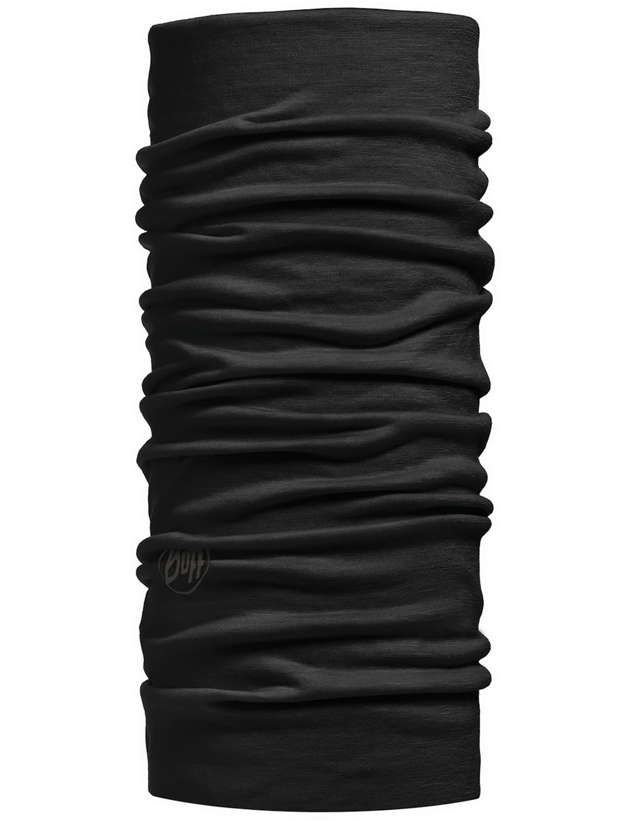 Buff Lightweight Merino Wool Neckwear Solid Black - Walmart.com