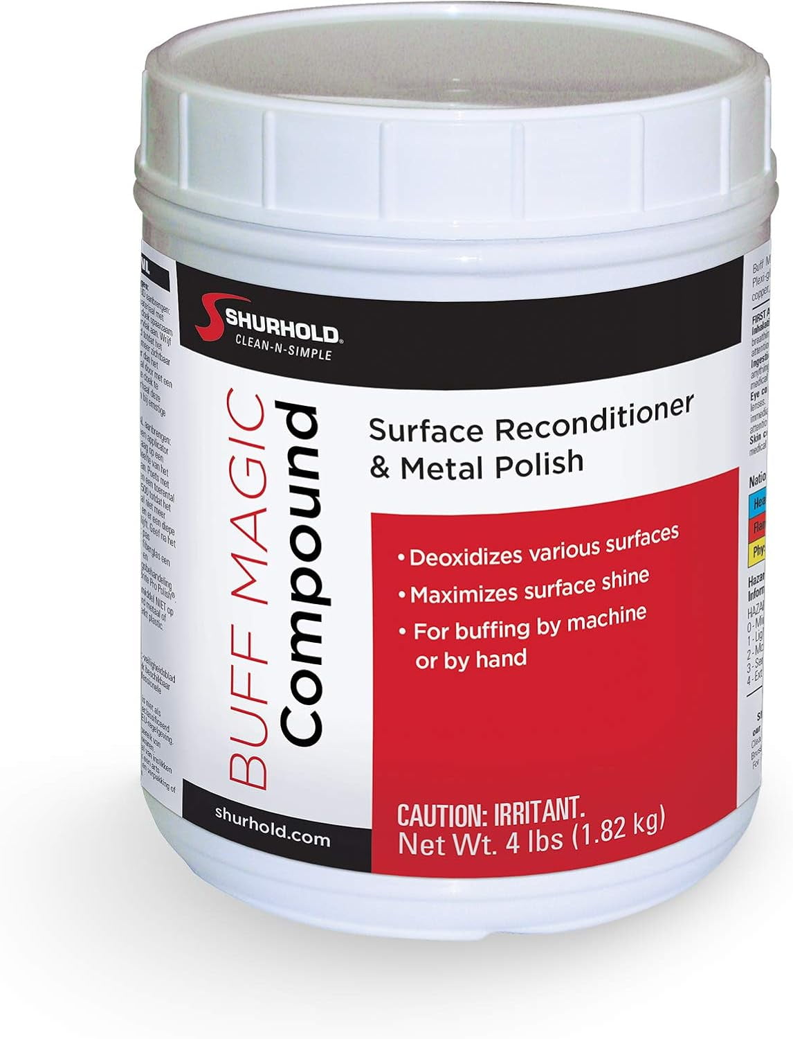 Buff Magic, Metal Polishing Compound with Jewelers Rouge, Ultimate ...