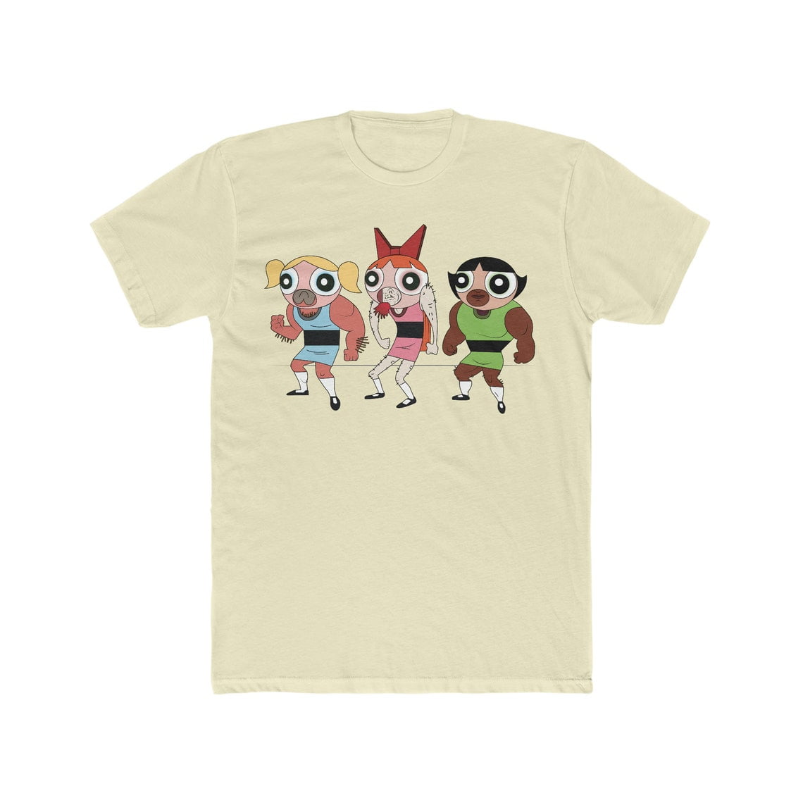 Buff Powerpuff Girls Fake Villain Male 90S Vintage Tv Cartoon Shirt ...