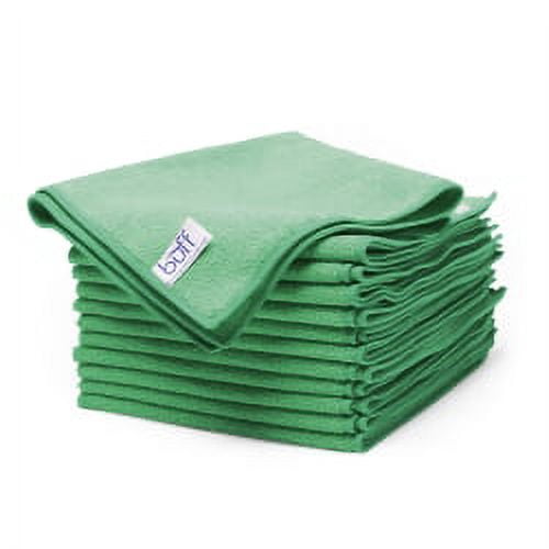 Buff Pro Multi-Surface Microfiber Towel - 12 Pack - Large 16"x16 ...