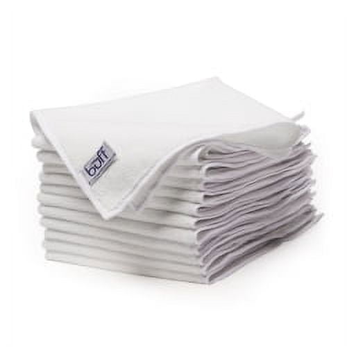 Buff Pro Multi-Surface Microfiber Towel - 12 Pack - Large 16"x16 ...