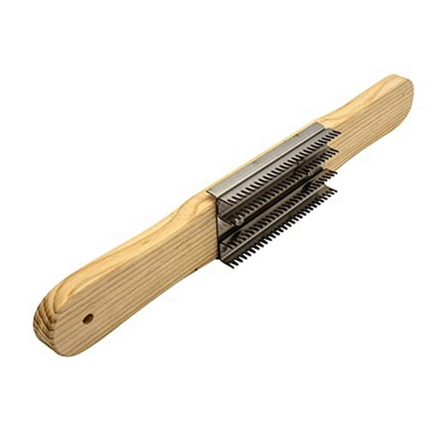 Rake Wood Handle 15 Inch Buffing Rake for Cleaning Buffing Wheel or ...